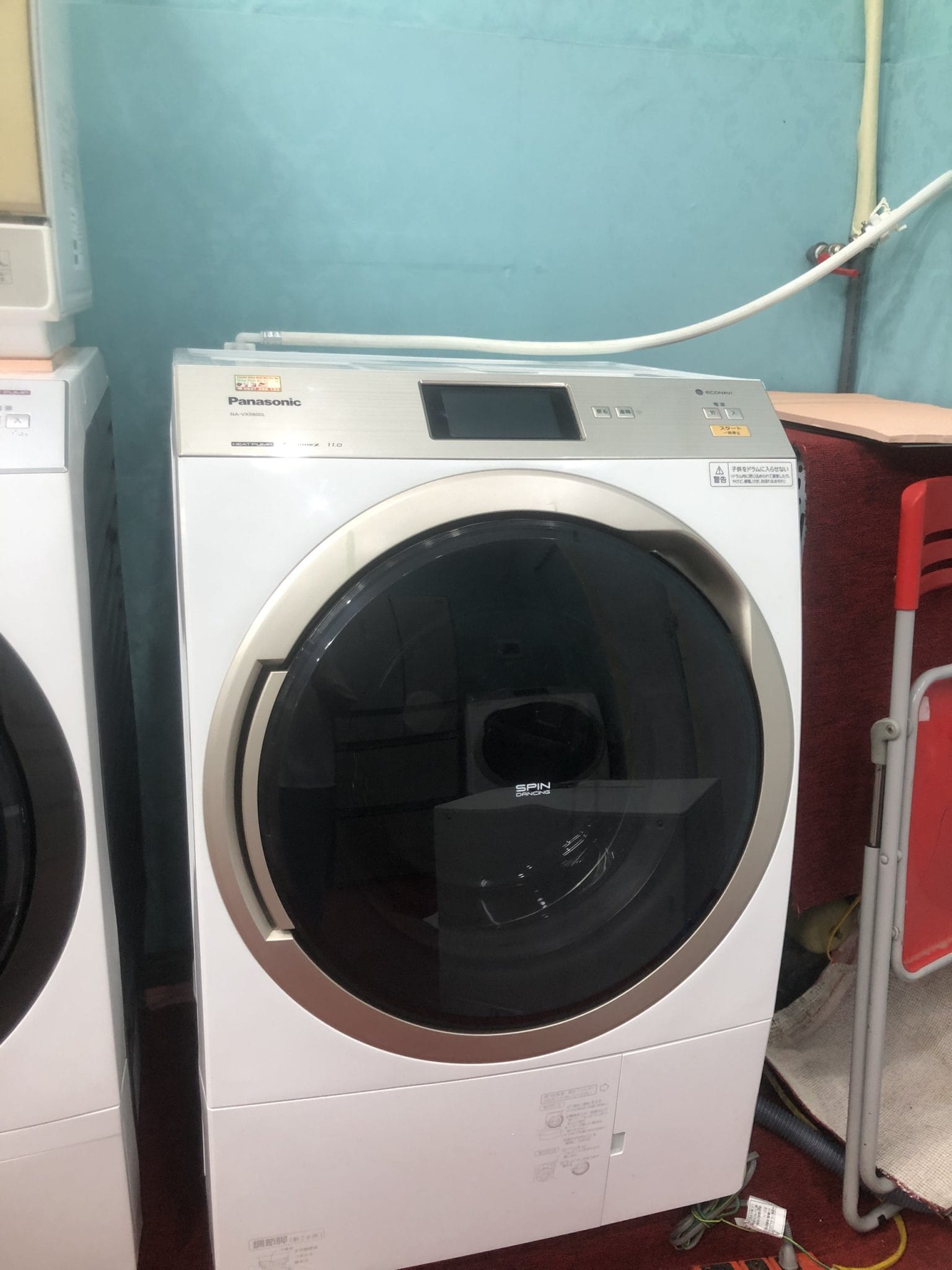 Máy Giặt PANASONIC NA-VX9800 Giặt 11kg Sấy 6kg - Hàng Nhật Bãi 123