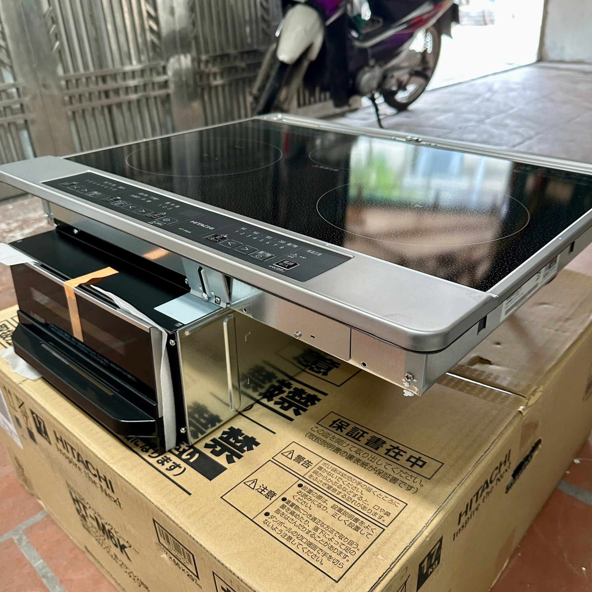 Bếp Từ Hitachi HT-M6K Nội địa Nhật Bản Size 60cm - Hàng Nhật Bãi 123